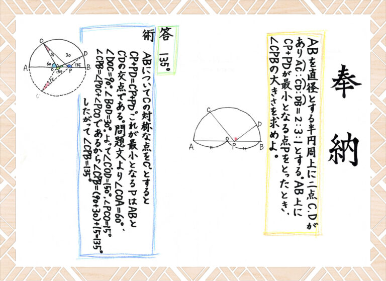 平成20年度 第11回 算額をつくろうコンクール 審査結果 – NPO和算（WASAN）